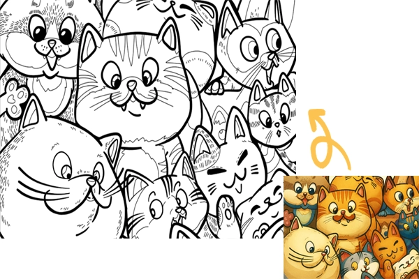 Image to Coloring Page Converter | Free Online Tool